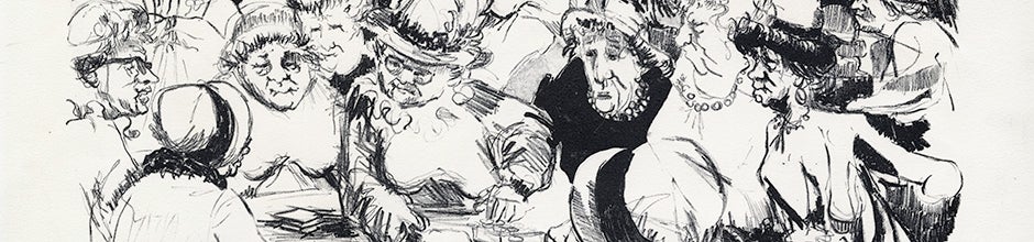 Famous and Familiar: Faces and Figures by Edward McCluney | Georgetown ...