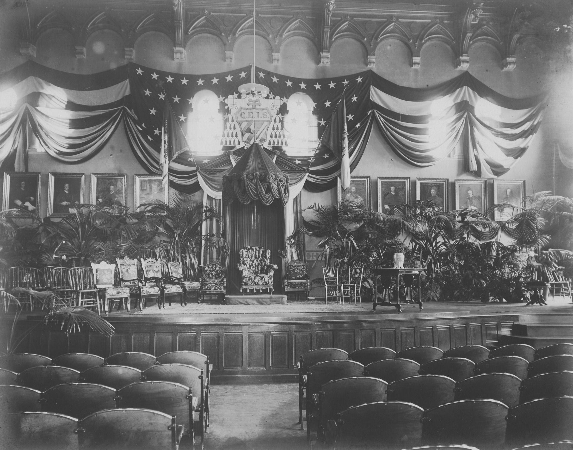 Gaston Hall: Visitors and Events | Georgetown University Library