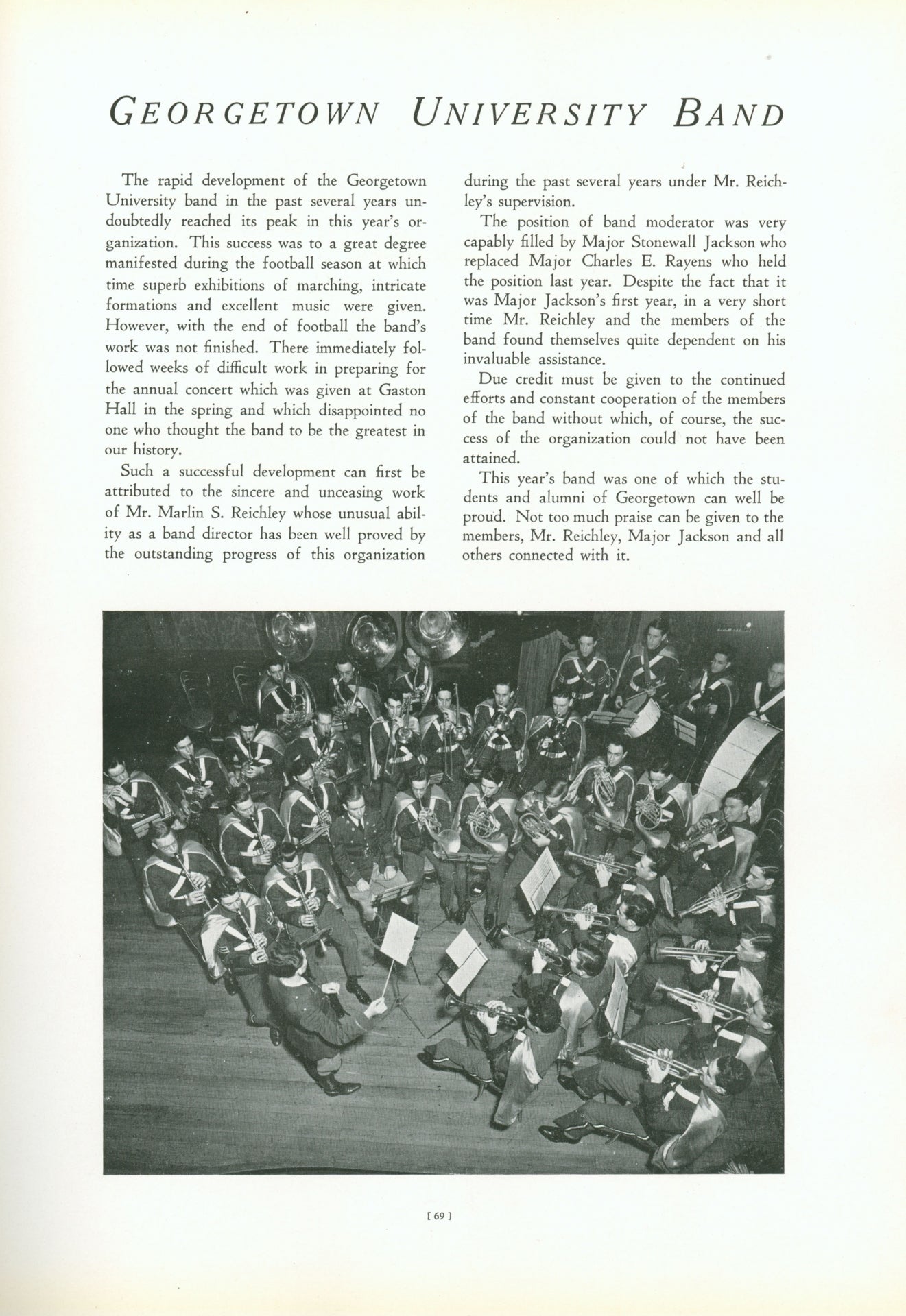 Gaston Hall: Visitors and Events | Georgetown University Library