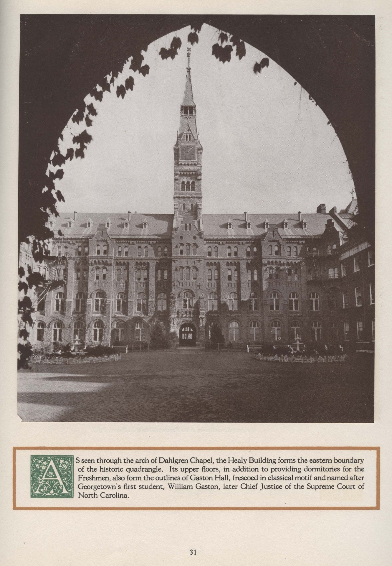 The Quadrangle: A history in fifty images | Georgetown University Library