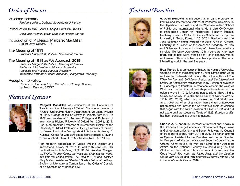 The House That Walsh Built: A Century of Georgetown's School of Foreign ...